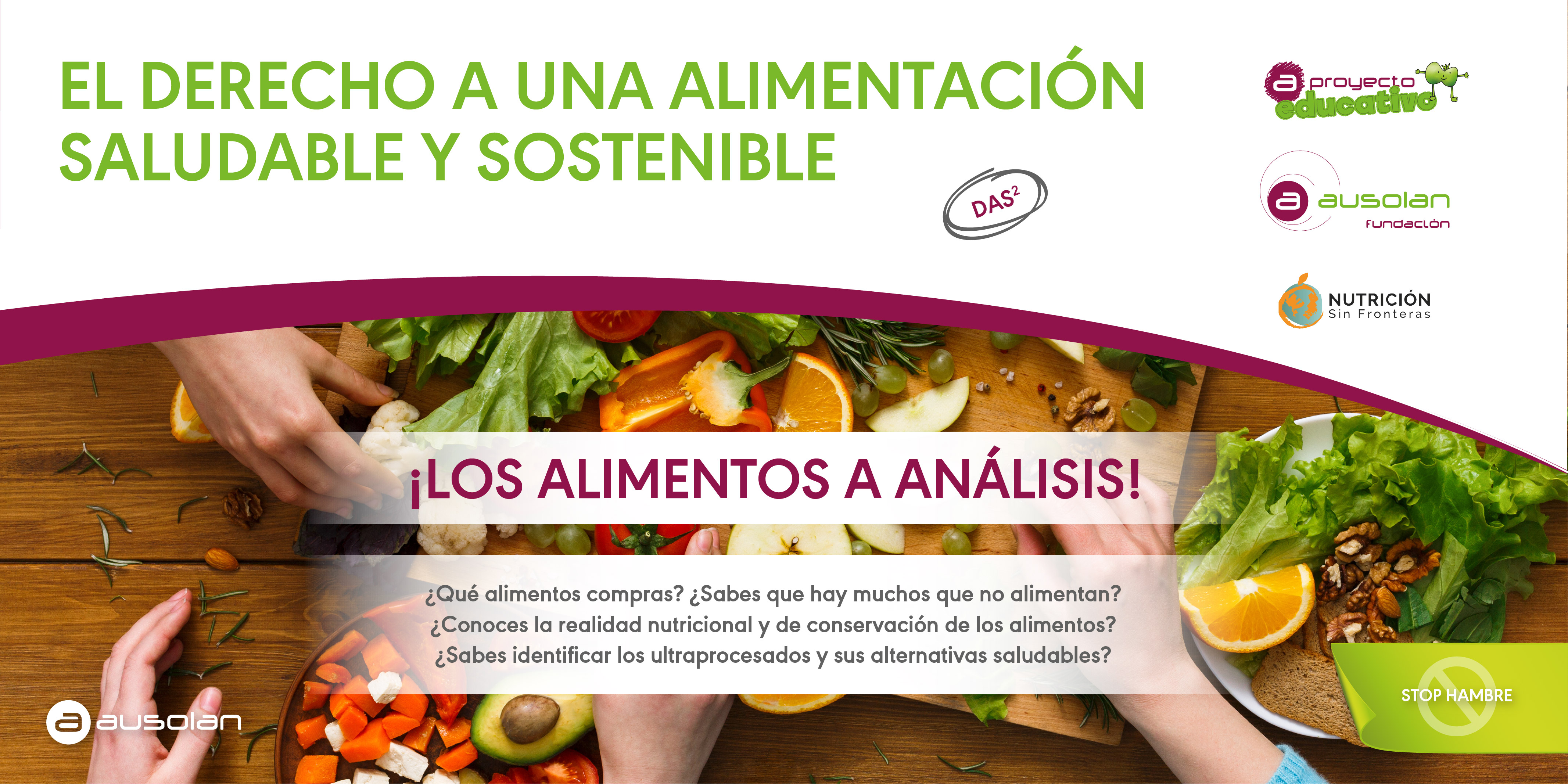 Fundación Ausolan y Nutrición sin fronteras lanzan una campaña sobre la ...