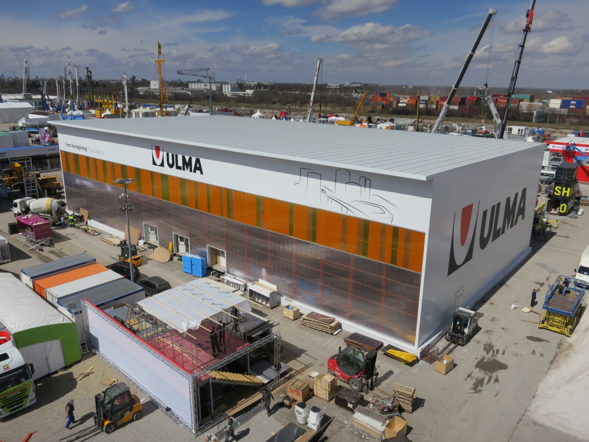 Importante despligue de ULMA Construcción en la feria Bauma, en Munich ...