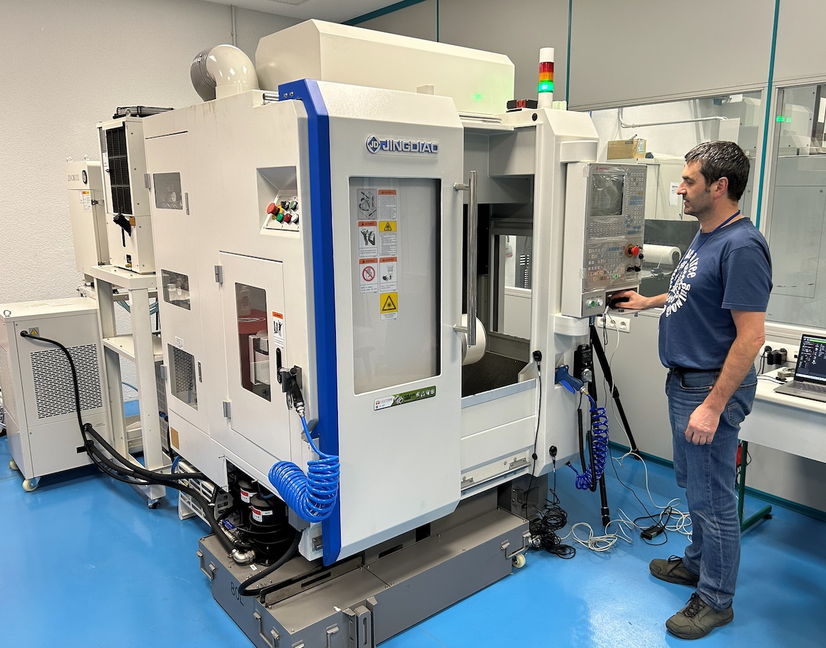 Mondragon Unibertsitatea instala la primera máquina de mecanizado de ...