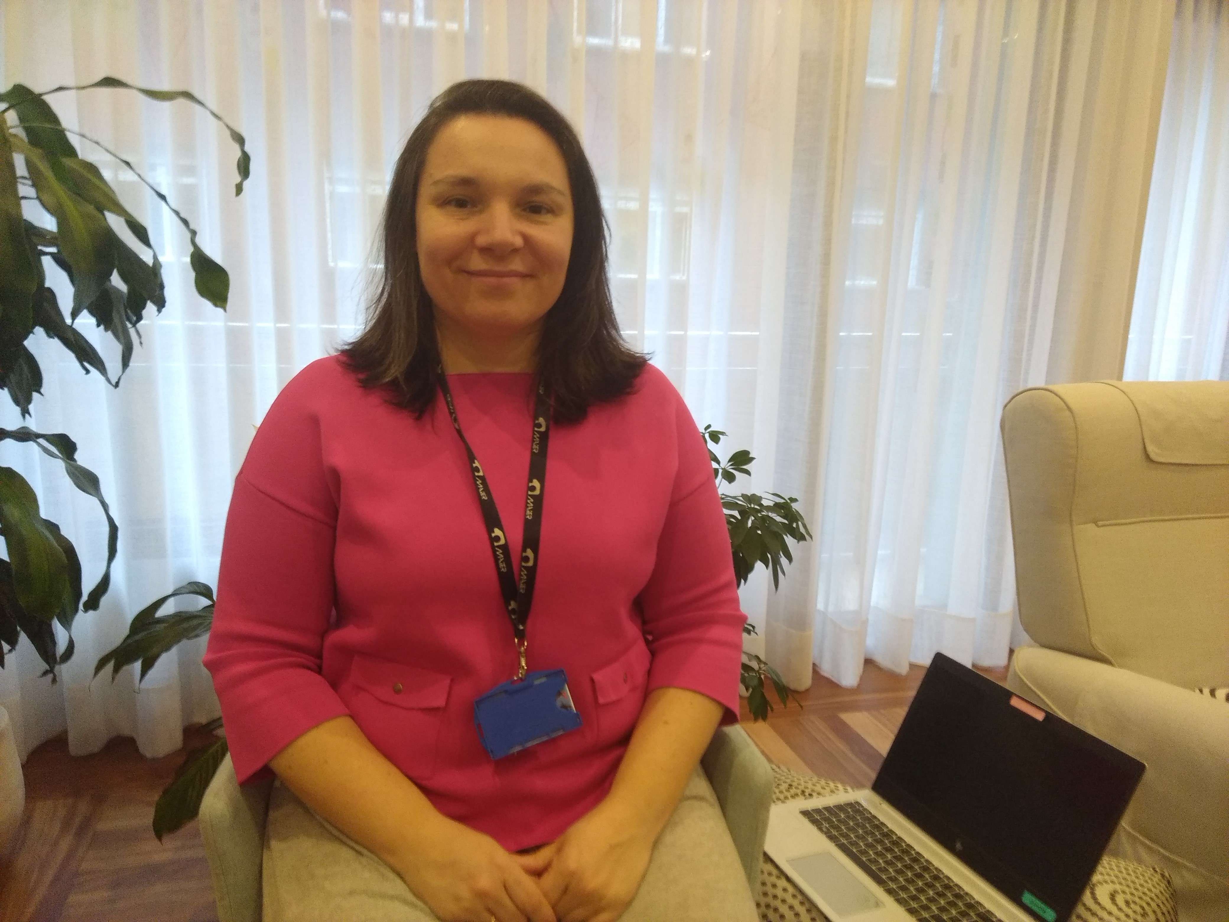 "Osasun arloko gure profesionalei lagundu ahal izatea izan da onena ...